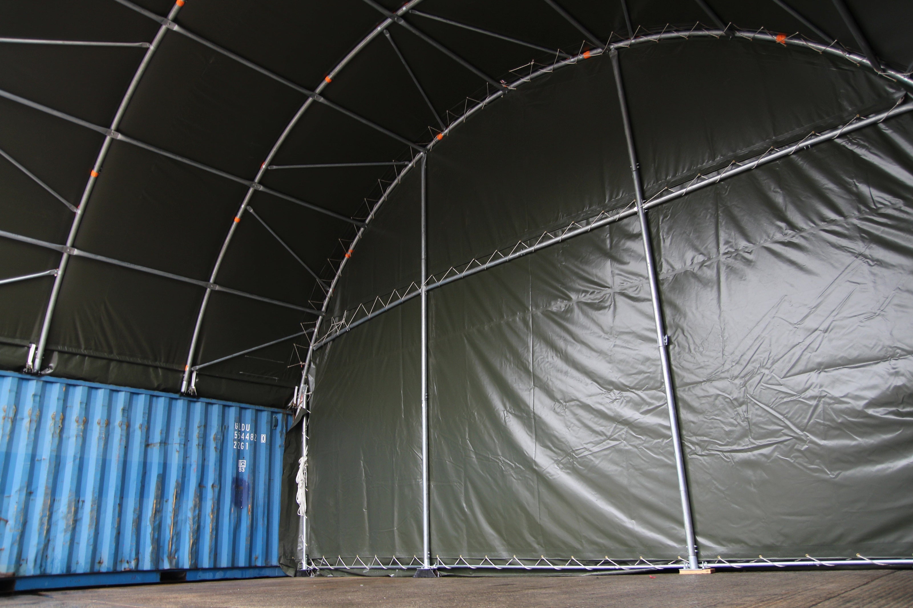 Customizable Container Canopies / Shelters for Your Storage Needs