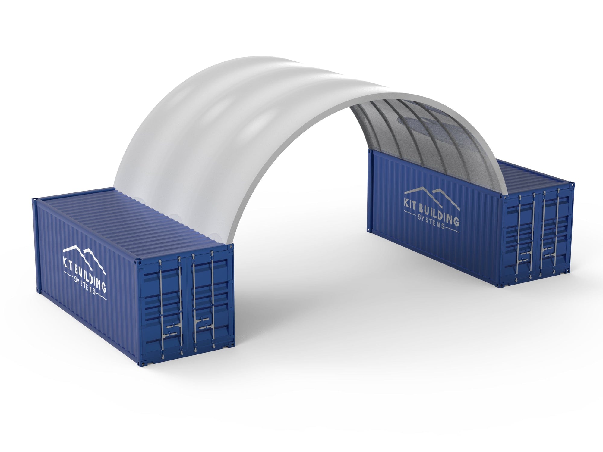 Container Shelter - 26ft x 20ft x 10ft (8m x 6m x 3m) - Kit Buildings