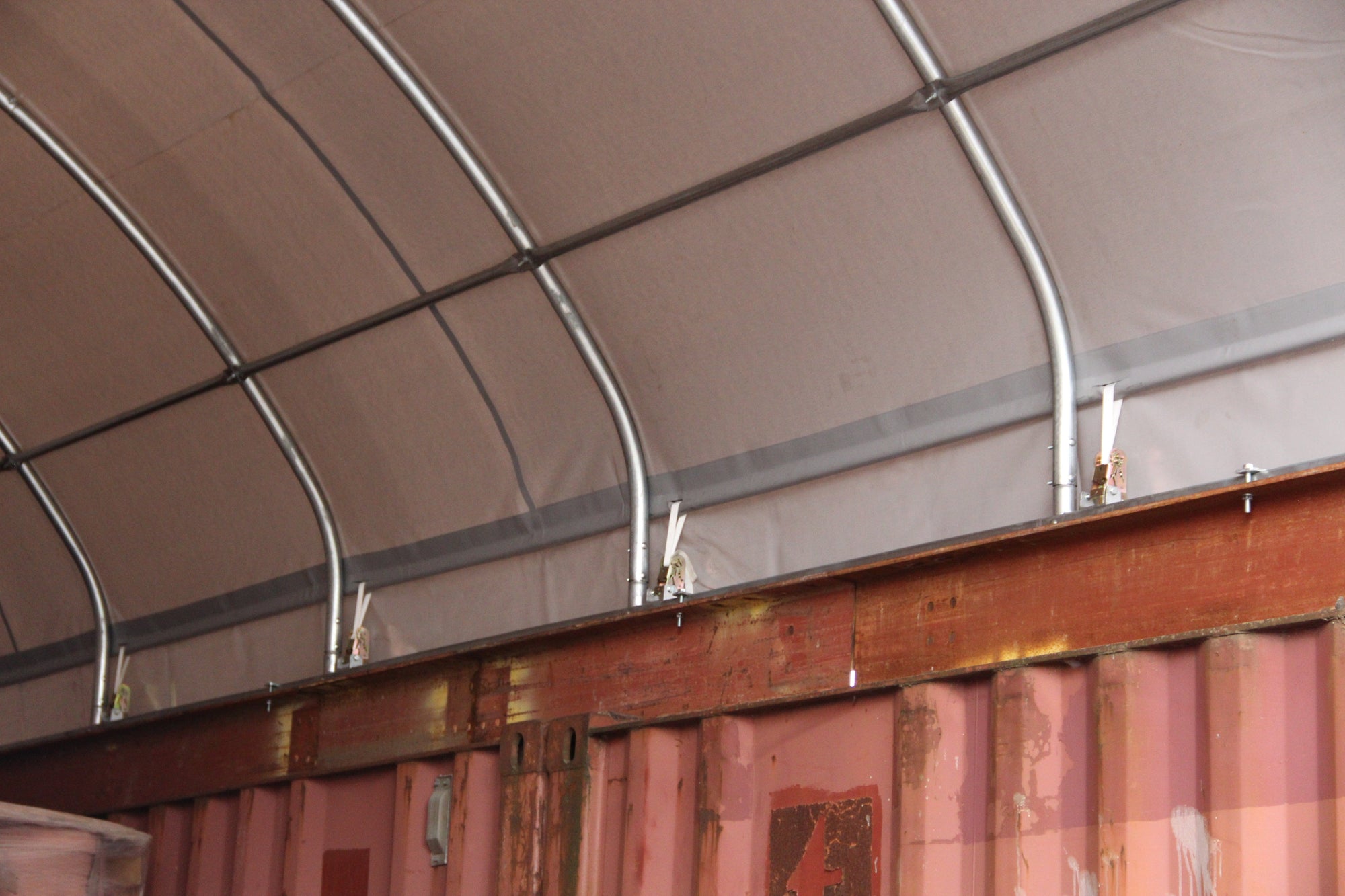 Steel Container Canopies - 20ft x 40ft x 6.5ft|6m x 12m x 2m